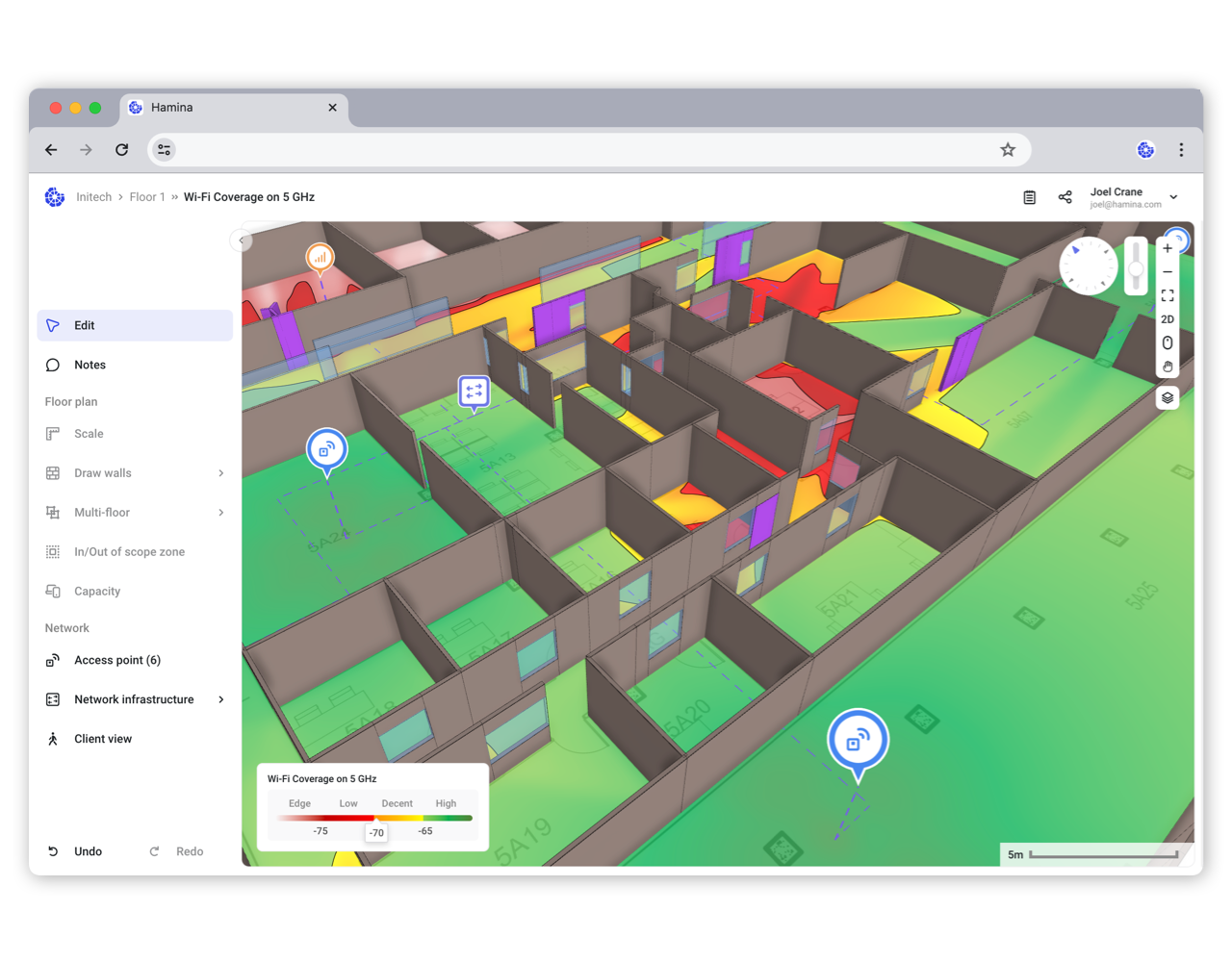 Hamina Wireless I Tools for better Wi-Fi, Private 5G, and wireless IoT